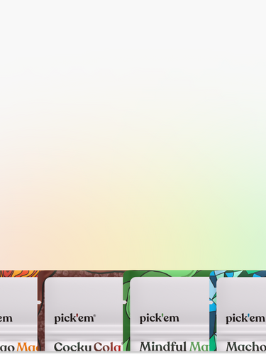 The flavored toothpicks - Pick'em