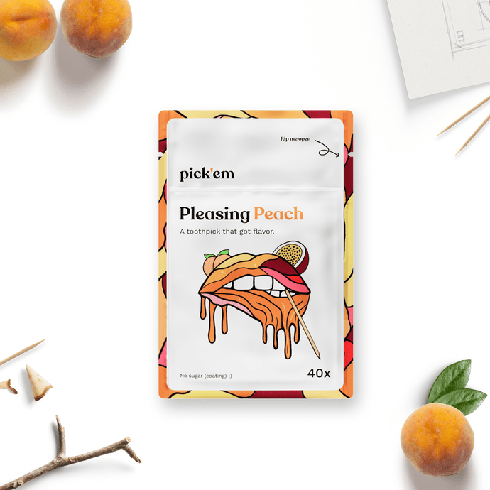 The flavored toothpicks - Pick'em